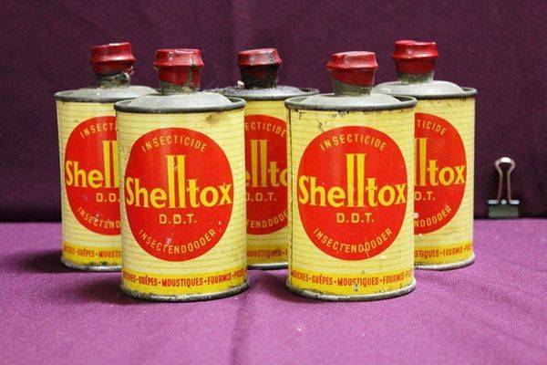 Shelltox Insecticide Sealed Tin | XXXX Antique Complex