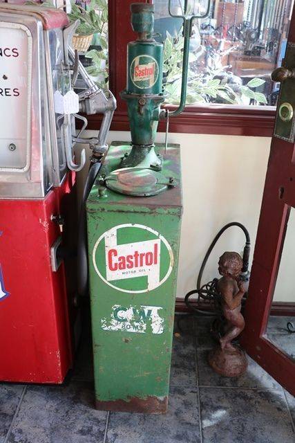 Original Castrol Hi Boy Oil Dispenser. # | XXXX Antique Complex