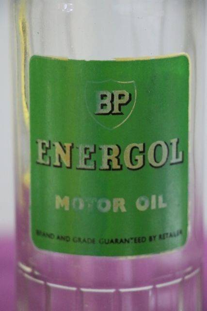 BP Energol Motor Oil Bottle & Cap. # | XXXX Antique Complex