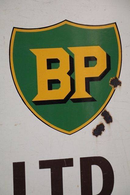 Shell And BP Enamel Advertising Sign # | XXXX Antique Complex