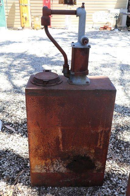Early Atlantic Hi Boy Oil Dispenser | XXXX Antique Complex