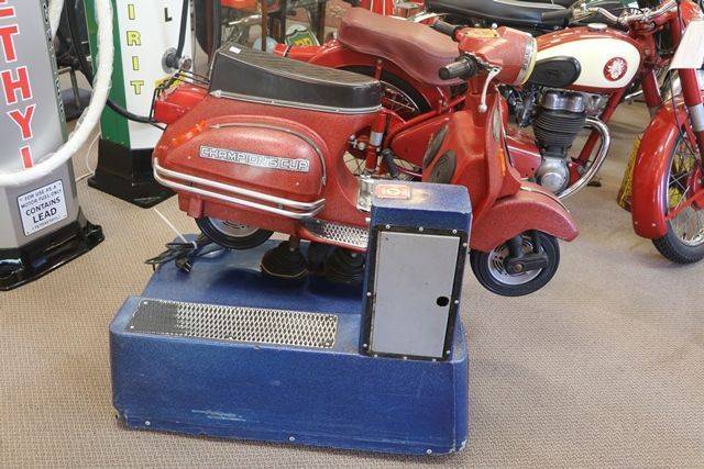 Vespa Motor Scooter Coin operated children's ride | XXXX Antique Complex