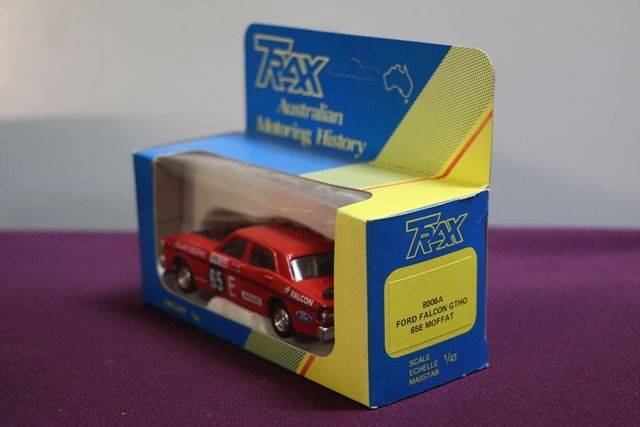 1/43 Trax 8006A Ford Falcon GTHO 65E MOFFAT Model Car | XXXX Antique ...