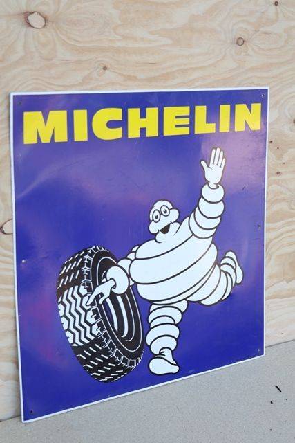 Michelin Aluminum Advertising Sign # | XXXX Antique Complex