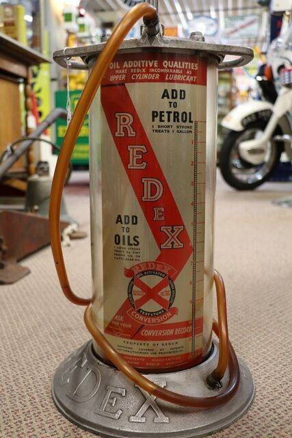 Vintage Redex Oil Additive Dispenser. # | XXXX Antique Complex