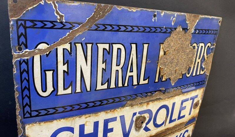 Vintage General Motors Enamel Sign. | XXXX Antique Complex