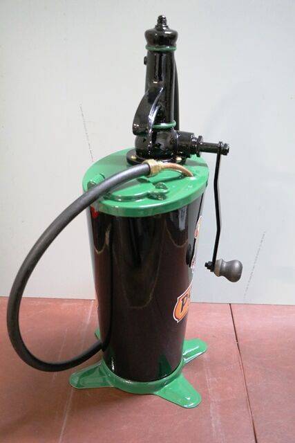 A Restored Vintage Polly Gas Gear Oil Dispenser Pump.# | XXXX Antique ...
