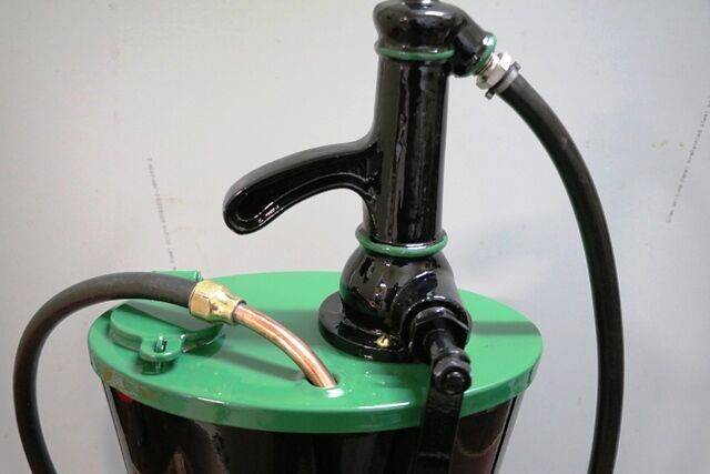 A Restored Vintage Polly Gas Gear Oil Dispenser Pump.# | XXXX Antique ...