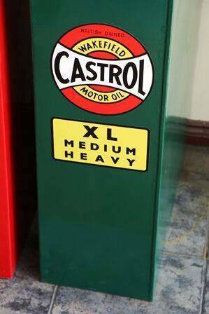 Vintage Castrol Garage Hi-Boy Oil Dispenser. | XXXX Antique Complex