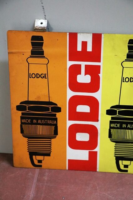 Small Vintage Australian Lodge Spark Plug Sign. # | XXXX Antique Complex
