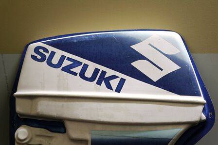 3D Pressed Plastic Suzuki Outboard Motor Advertising Sign # | XXXX ...
