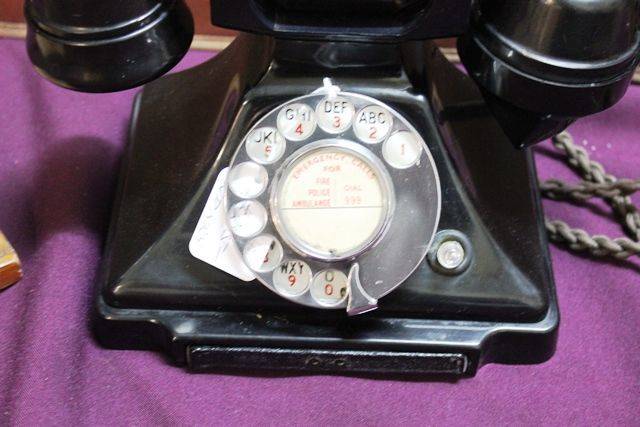 1930s Bakelite Pyramid Telephone # | XXXX Antique Complex