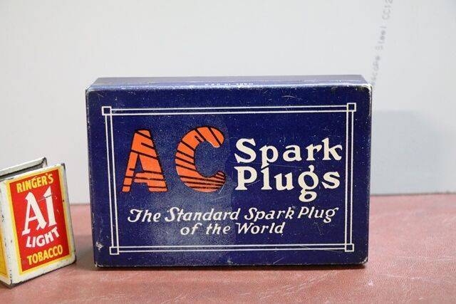 A Rare AC Spark Plugs Advertising Tin | XXXX Antique Complex