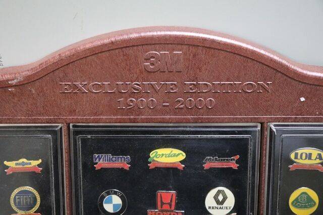A Set of 36 Cased 3M Exclusive Edition 1900.2000 Car Badges. # | XXXX ...