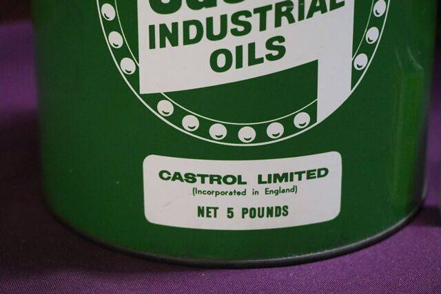 A Wonderful Castrol Industrial Oils WP 5lb Grease Tin. | XXXX Antique ...