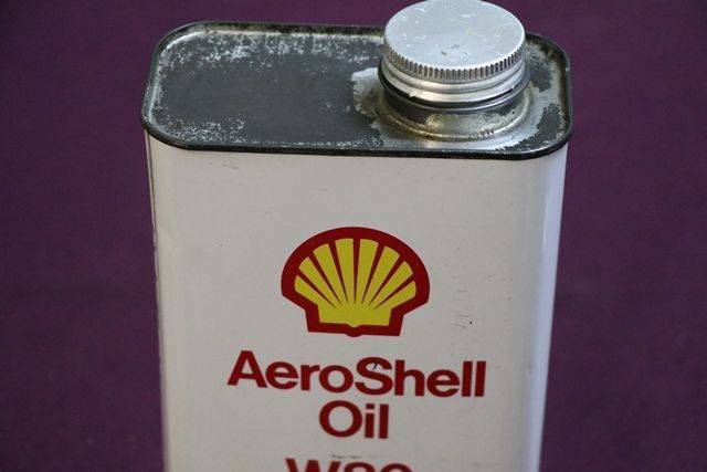 AeroShell W80 One Litre Oil Tin | XXXX Antique Complex