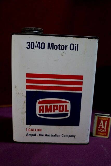 Ampol 20/30 Motor Oil One Gallon Tin. | XXXX Antique Complex