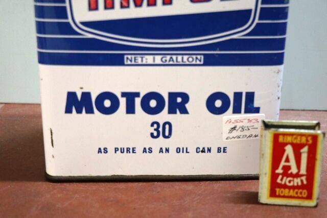 Ampol Australian Owned Motor Oil 30 One Gallon Tin. | XXXX Antique Complex