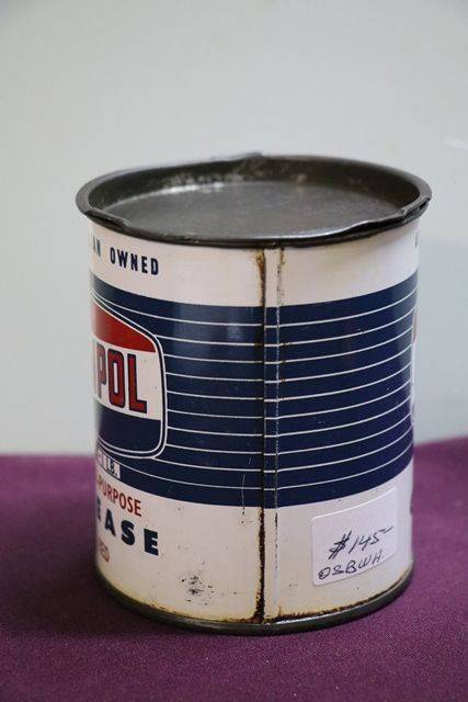 Ampol Multi-Purpose Red 1 lb Grease Tin | XXXX Antique Complex