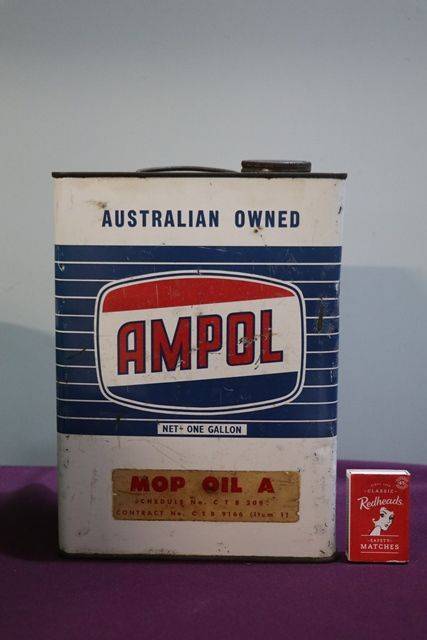 Ampol One Gallon Motor Oil Tin | XXXX Antique Complex