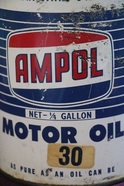 Ampol One Quart Motor Oil Tin | XXXX Antique Complex