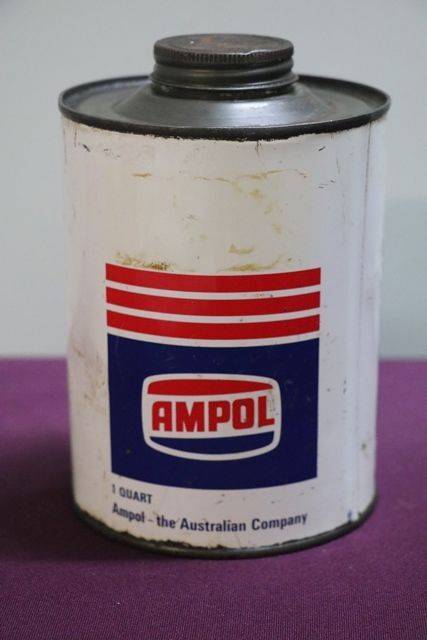 Ampol One Quart Motor Oil Tin | XXXX Antique Complex