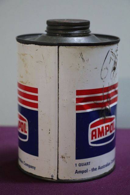 Ampol One Quart Motor Oil Tin | XXXX Antique Complex