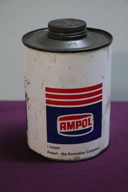 Ampol One Quart Motor Oil Tin | XXXX Antique Complex