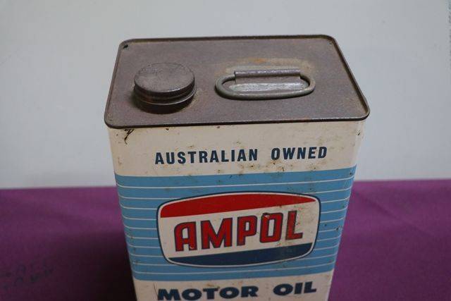 Ampol 20/20 One Gallon Motor Oil Tin | XXXX Antique Complex