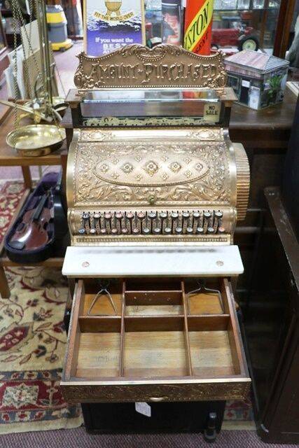 Antique National Cash Register of Medium Size. # | XXXX Antique Complex