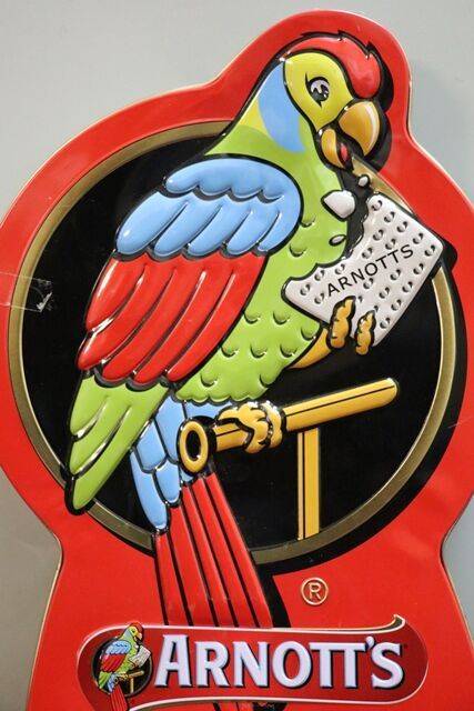 Arnotts Parrot Biscuits Tin | XXXX Antique Complex