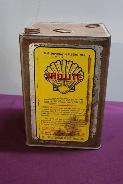 Australian Shell 4 Gallons Shellite Oil Drum # | XXXX Antique Complex