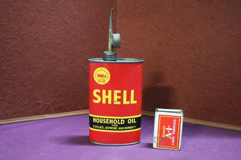 Australian Shell Household Oil Oval Oiler. | XXXX Antique Complex