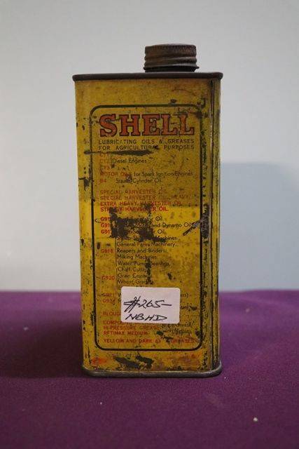 Australian Shell One Quart Motor Oil Tin | XXXX Antique Complex