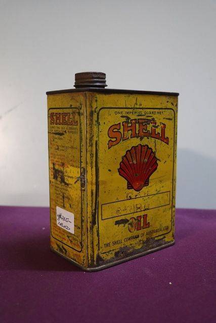Australian Shell One Quart Motor Oil Tin | XXXX Antique Complex