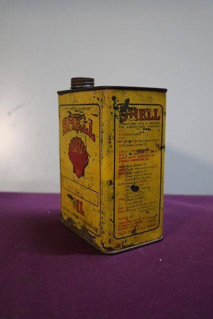 Australian Shell One Quart Motor Oil Tin | XXXX Antique Complex