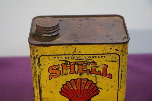 Australian Shell One Quart Motor Oil Tin | XXXX Antique Complex