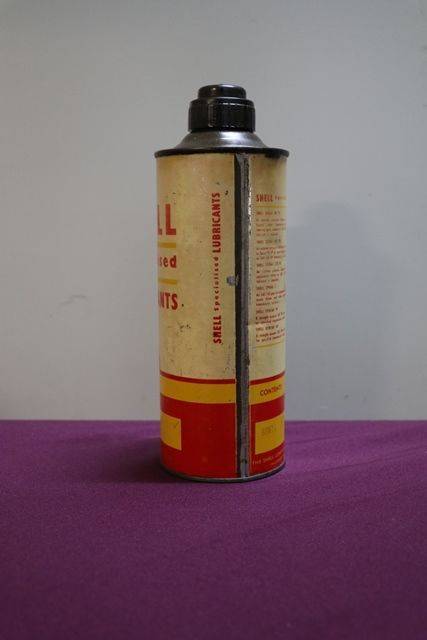 Australian Shell Quart Oil Tin with Plastic Top | XXXX Antique Complex