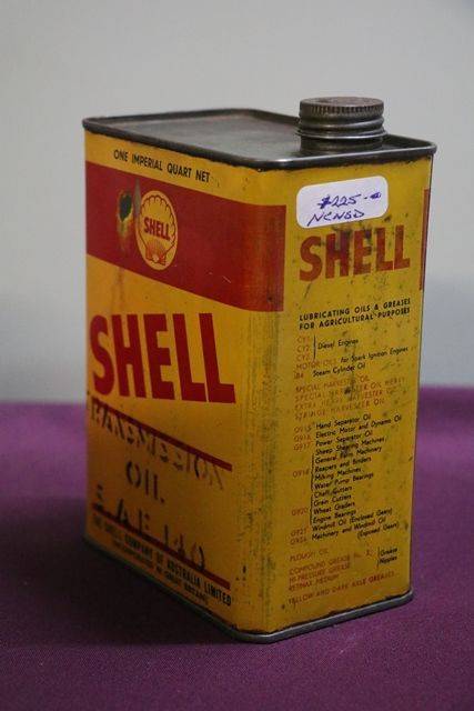 Australian Shell Transmission Oil S.A.E 140 Quart Motor Oil Tin | XXXX ...