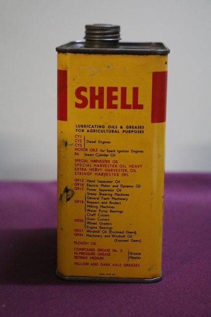 Australian Shell Transmission Oil S.A.E 140 Quart Motor Oil Tin | XXXX ...