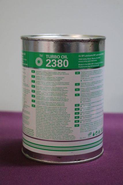 BP One Quart Turbo Oil 2380 Tin | XXXX Antique Complex