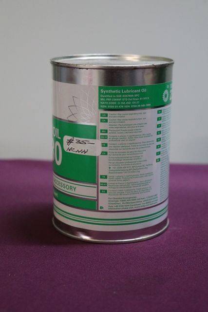 BP One Quart Turbo Oil 2380 Tin | XXXX Antique Complex