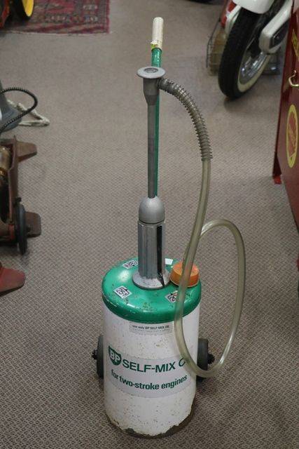 BP Self Mix Oil Dispenser for Two Stroke Engines | XXXX Antique Complex