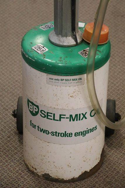 BP Self Mix Oil Dispenser for Two Stroke Engines | XXXX Antique Complex