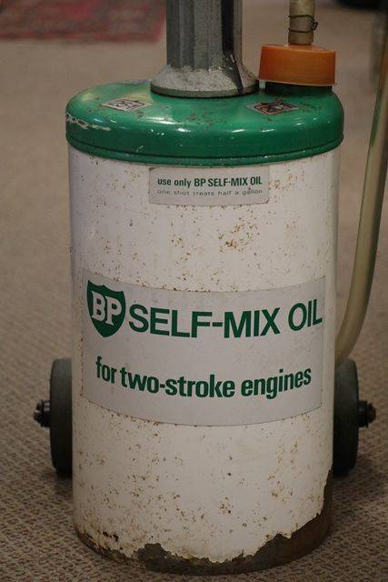 BP Self Mix Oil Dispenser for Two Stroke Engines | XXXX Antique Complex