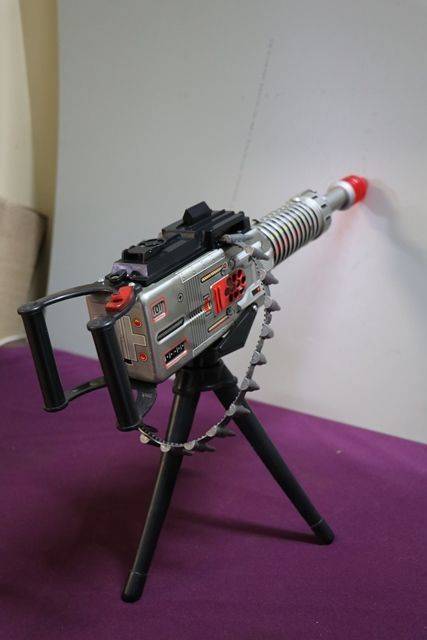 Battery Operated T.N Heavy Machine Gun Toy on Tripod | XXXX Antique Complex