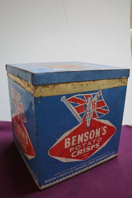 Bensons Potato Crisps Tin | XXXX Antique Complex