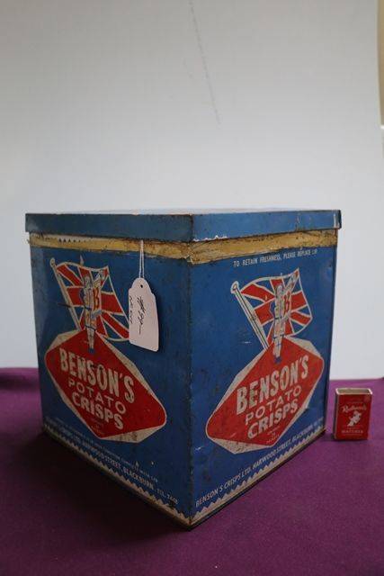 Bensons Potato Crisps Tin | XXXX Antique Complex