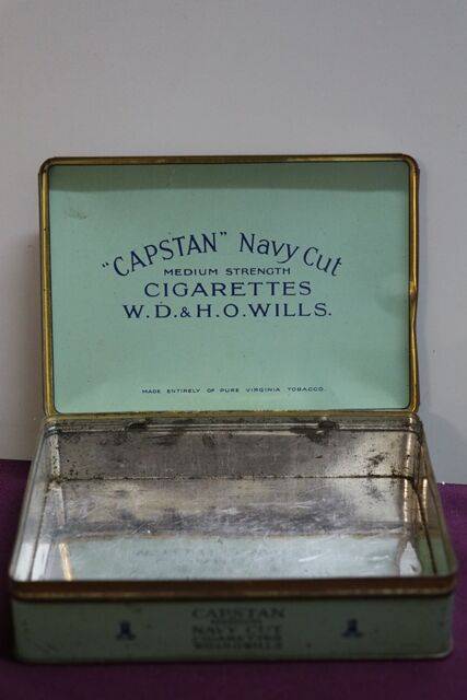 COL. Capstan Navy Cut Cigarettes Tin | XXXX Antique Complex