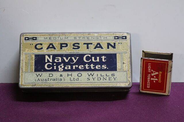 COL. Capstan Navy Cut Cigarettes Tin | XXXX Antique Complex